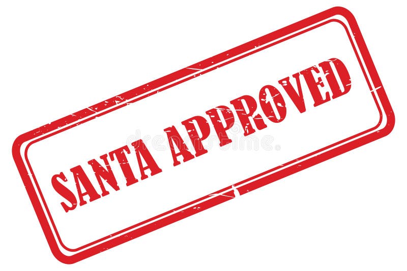 Approved Santa Stock Illustrations – 250 Approved Santa Stock ...