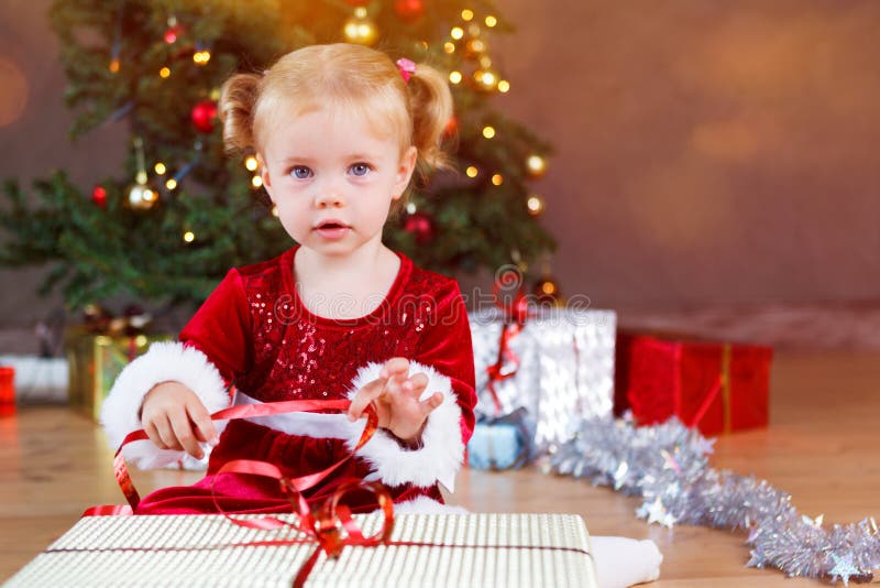 Santa baby stock photo. Image of claus, baby, babies - 62196376
