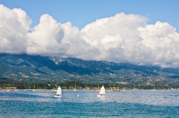 Santa Barbara Waterfront stock photo. Image of recreation - 9969168