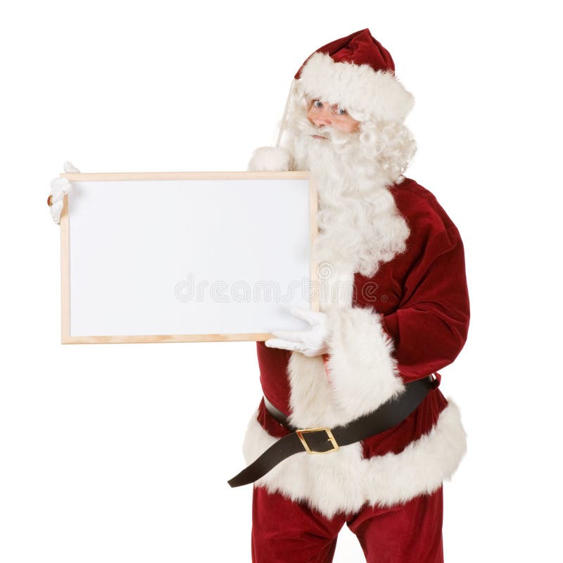 Santa claus banner stock image. Image of christmas, blank - 3310949