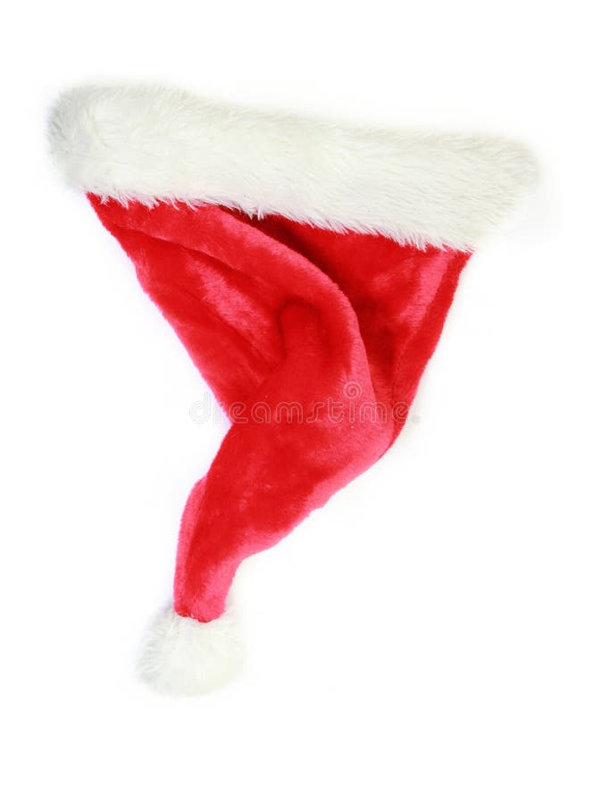 Santa Claus hat stock image. Image of wool, fabric, christmas - 7208037