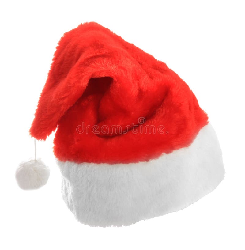 Christmas santa hat stock image. Image of fabric, happy - 21903757