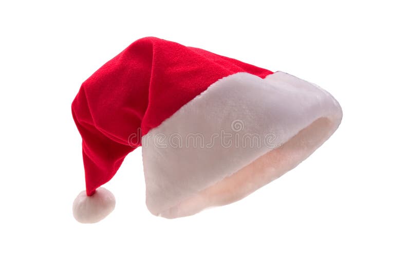 Santa Cap stock photo. Image of trim, puffed, santa, white - 49366