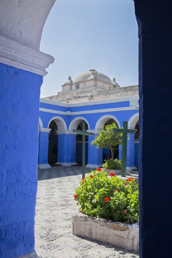 Santa Catalina Monastery Arequipa Imagem de Stock - Imagem de catalina ...