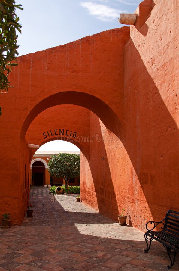 Santa Catalina Monastery, Arequipa, Peru Stock Image - Image of santa ...