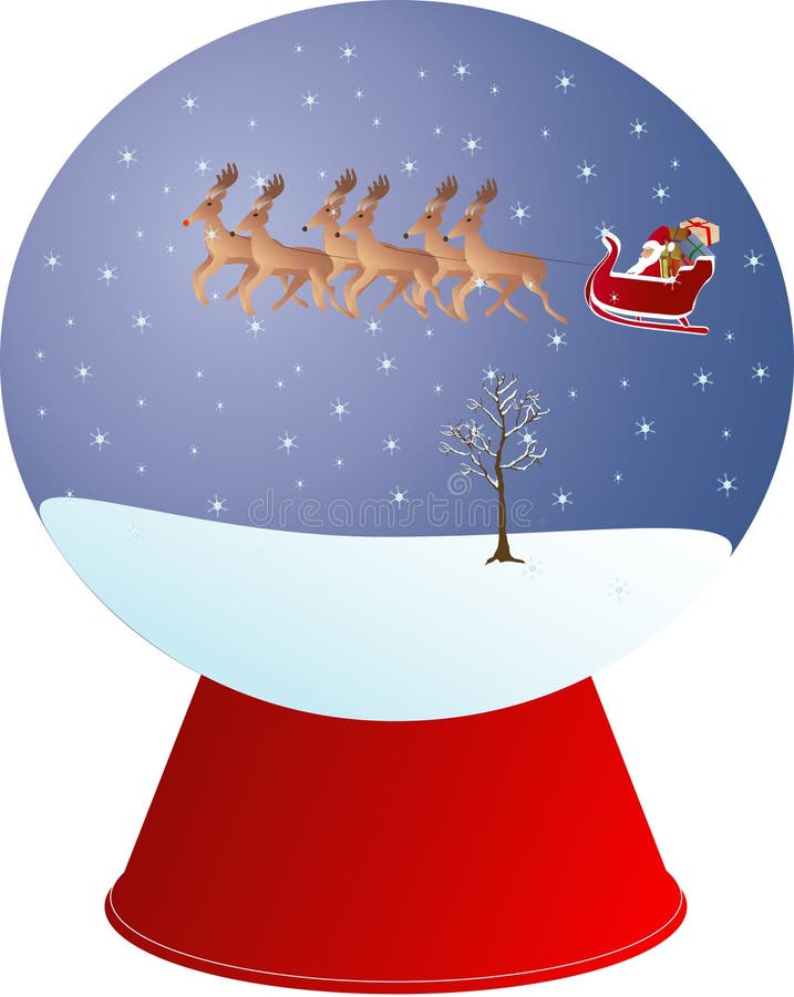 Santa Christmas Ball stock vector. Illustration of santa - 3134736