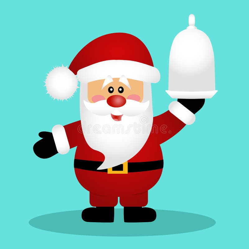 Santa Eating Dinner Stock Illustrations – 187 Santa Eating Dinner Stock ...