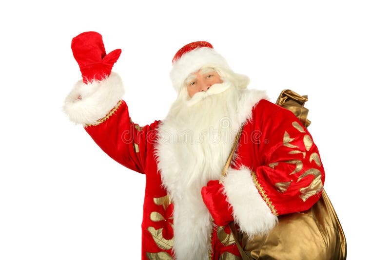 Kickboxing Santa Claus stock image. Image of greybeard - 35694529