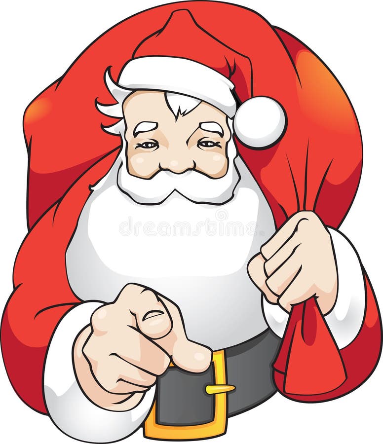 Cartoon Asian Grandfather in Santa Claus Clothes Stock Vector ...