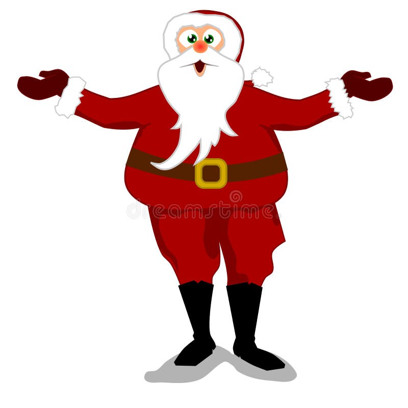 Santa Open Arms Stock Illustrations – 108 Santa Open Arms Stock ...