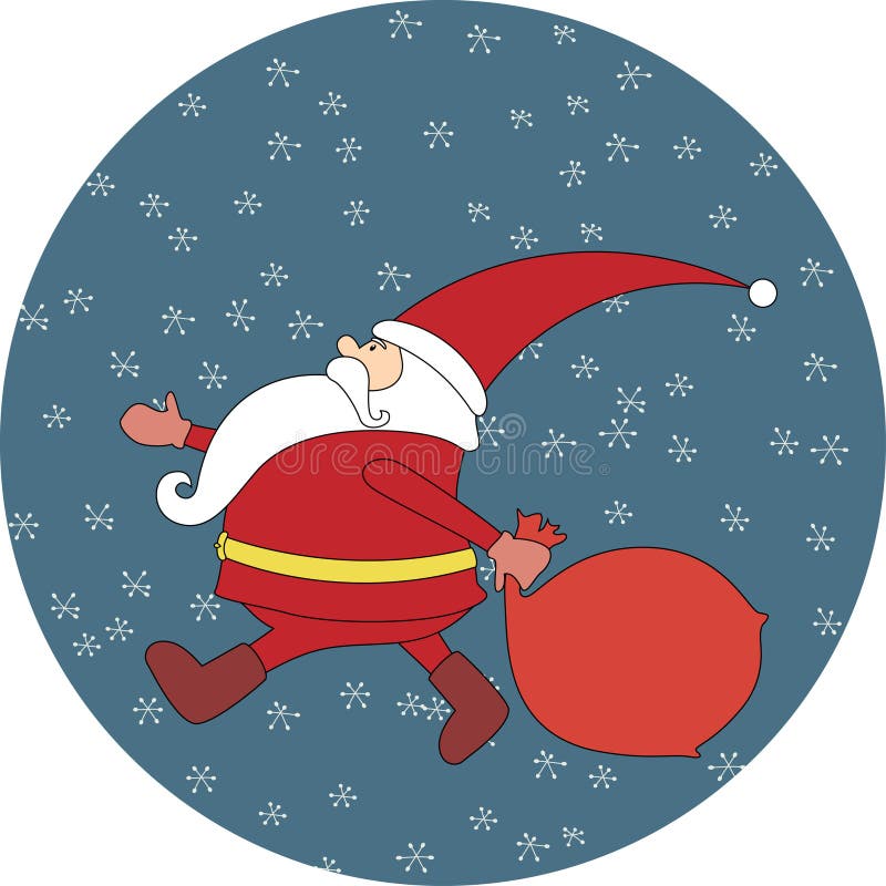 Santa Claus stock vector. Illustration of celebration - 21957399