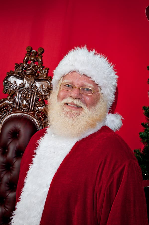 Grumpy Santa Claus stock image. Image of head, beard - 31177621