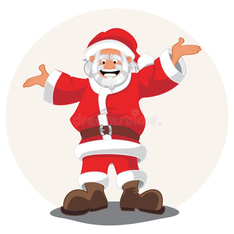 Santa Open Arms Stock Illustrations – 115 Santa Open Arms Stock ...