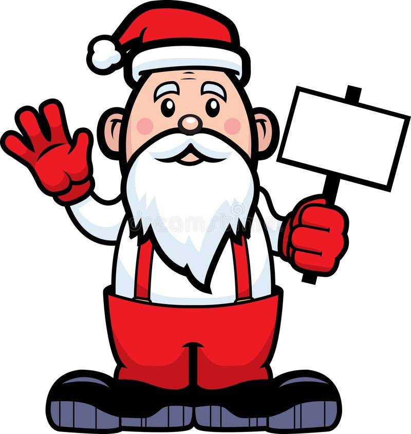 Waving Santa Claus Stock Illustrations – 2,750 Waving Santa Claus Stock ...