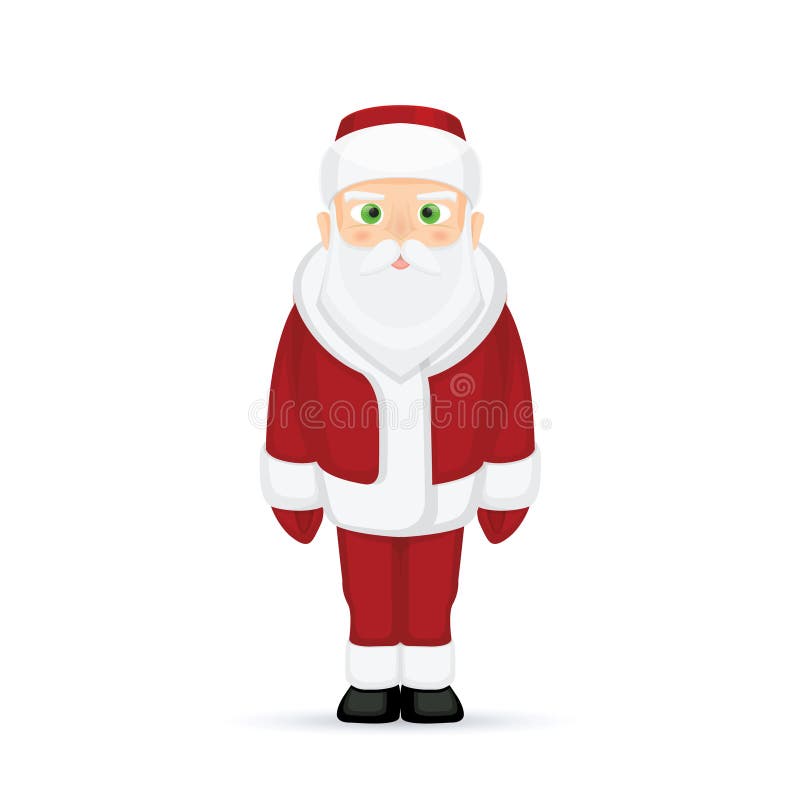 Santa Claus ilustración del vector. Ilustración de caracteres - 34234567