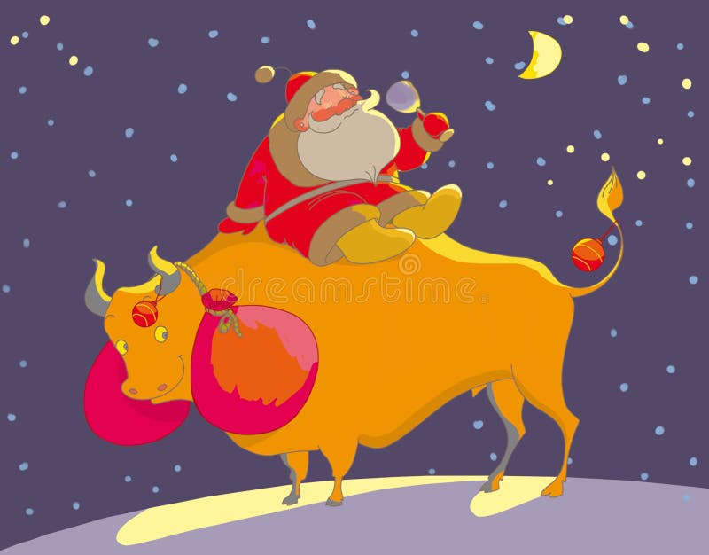 Santa Claus stock illustration. Illustration of beard - 6995799
