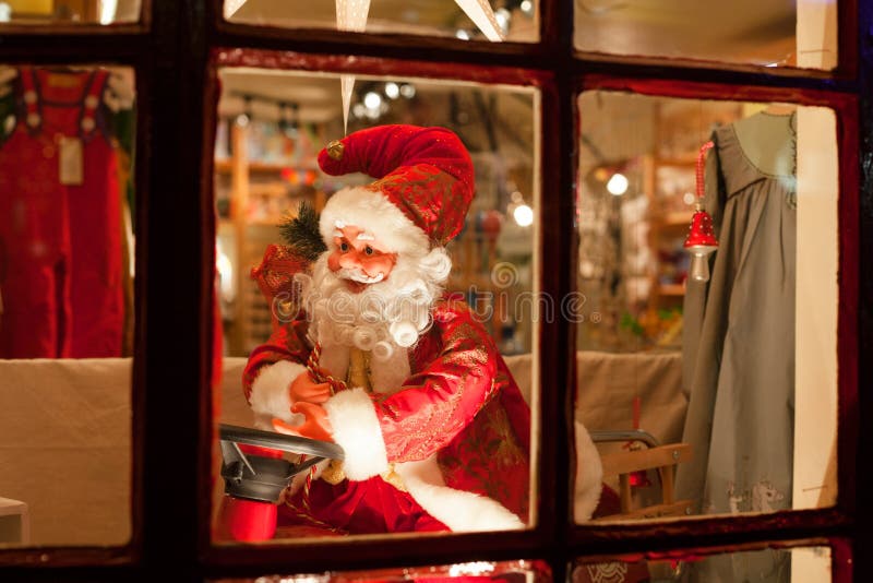 The Christmas Shop stock photo. Image of bear, house - 61955146