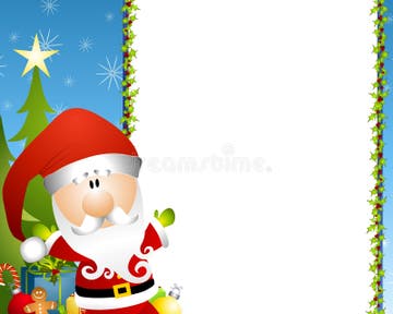 Santa Border Stock Illustrations – 20,343 Santa Border Stock ...
