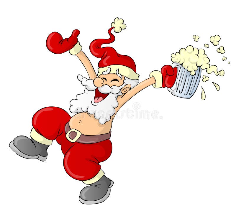 Santa Claus Cartoon stock illustration. Illustration of line - 22238018