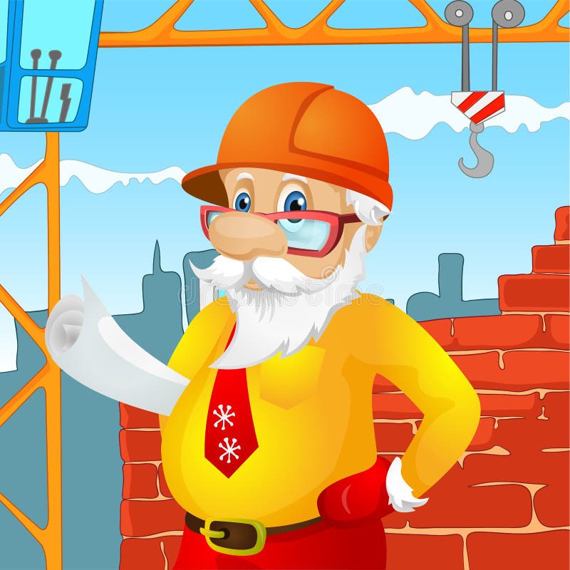 Construction Santa Claus Clipart Stock Illustrations – 68 Construction ...