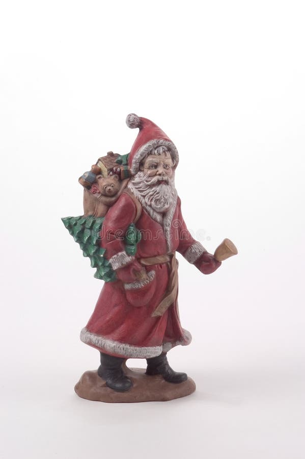 Santa Claus Ceramic stock photo. Image of ringing, santa - 22988