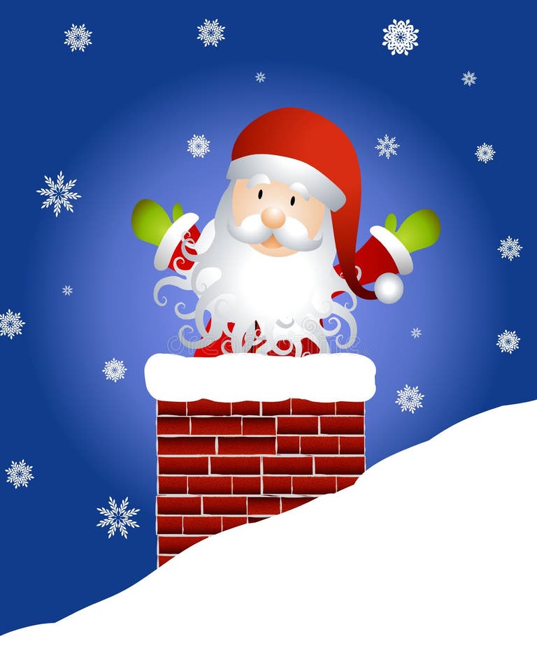 Chimney Claus Santa Stock Illustrations – 4,123 Chimney Claus Santa ...
