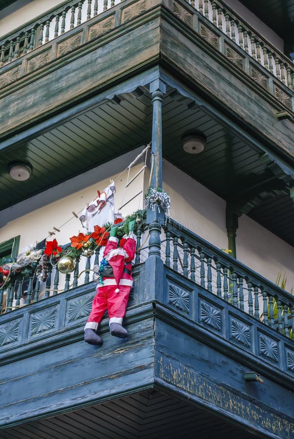 Santa Claus stock photo. Image of canary, house, mediterranean - 48857410