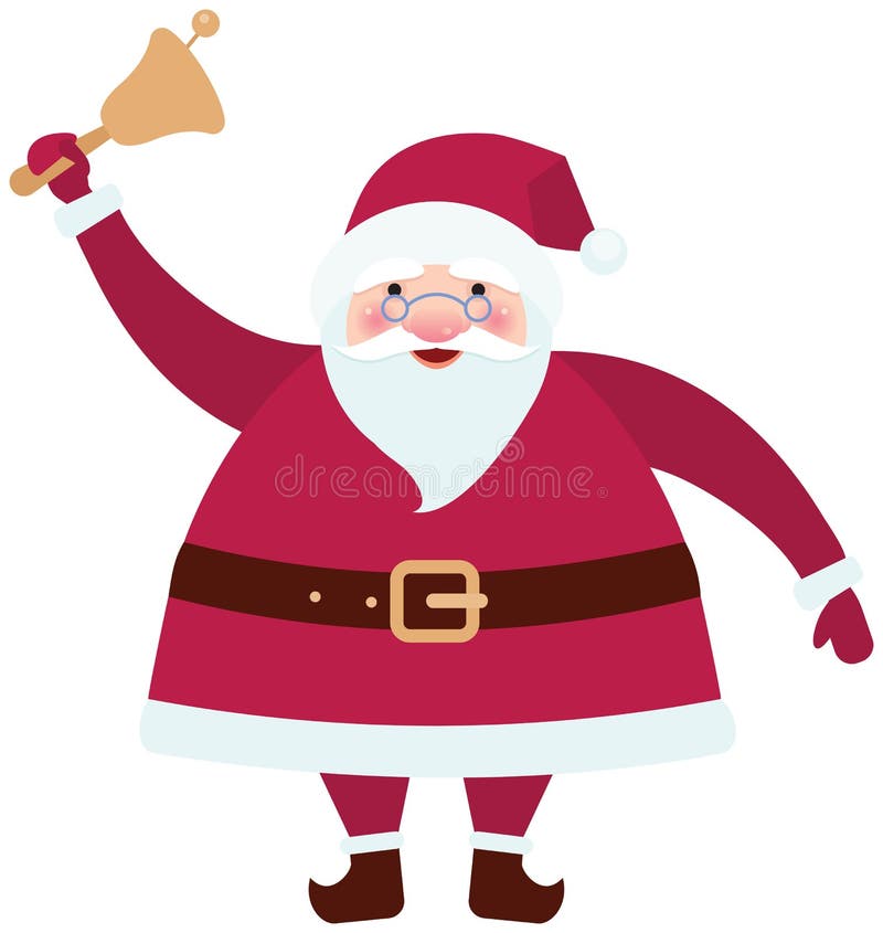 Santa Claus stock vector. Illustration of smile, cute - 73521548