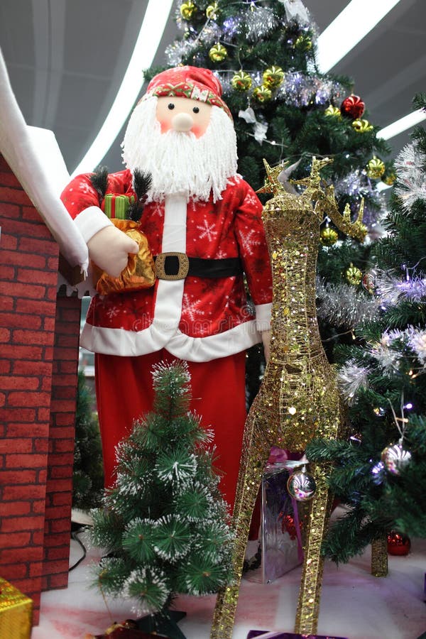 Santa claus decoration stock image. Image of happy, nick - 22828051