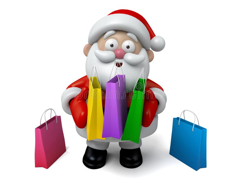The Santa Claus stock illustration. Illustration of sale - 78806276