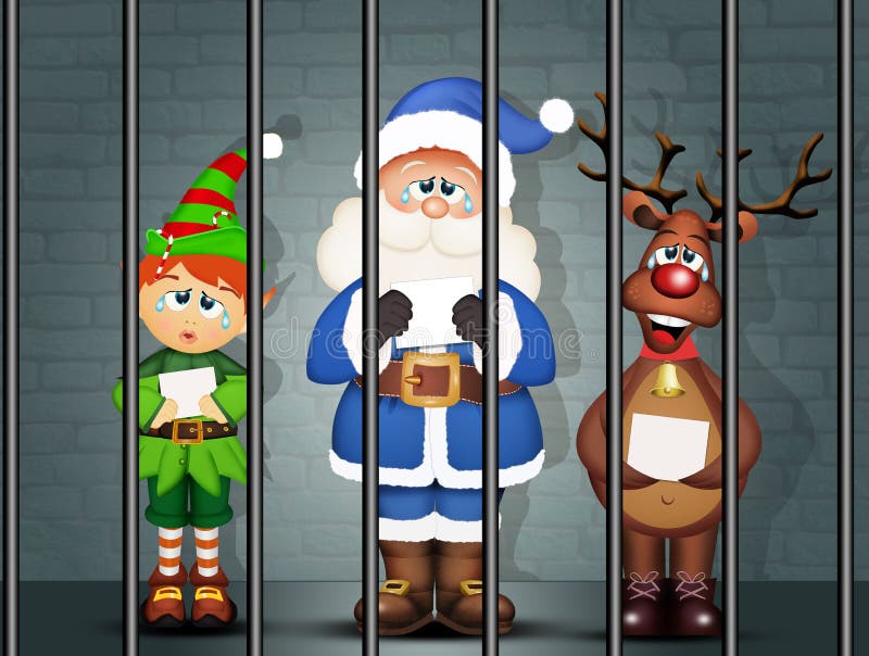 Santa Handcuffs Stock Illustrations – 31 Santa Handcuffs Stock ...