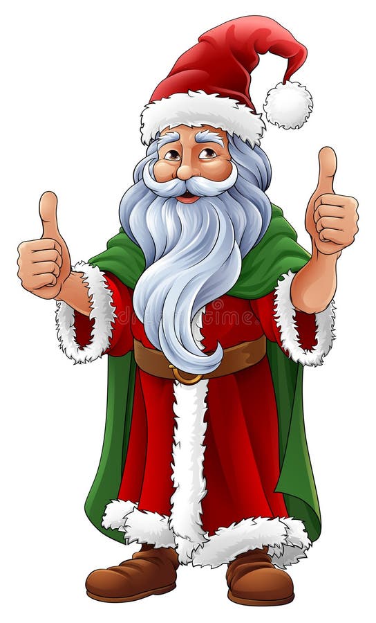 Santa Claus Father Christmas Cartoon Stock Vector - Illustration of ...