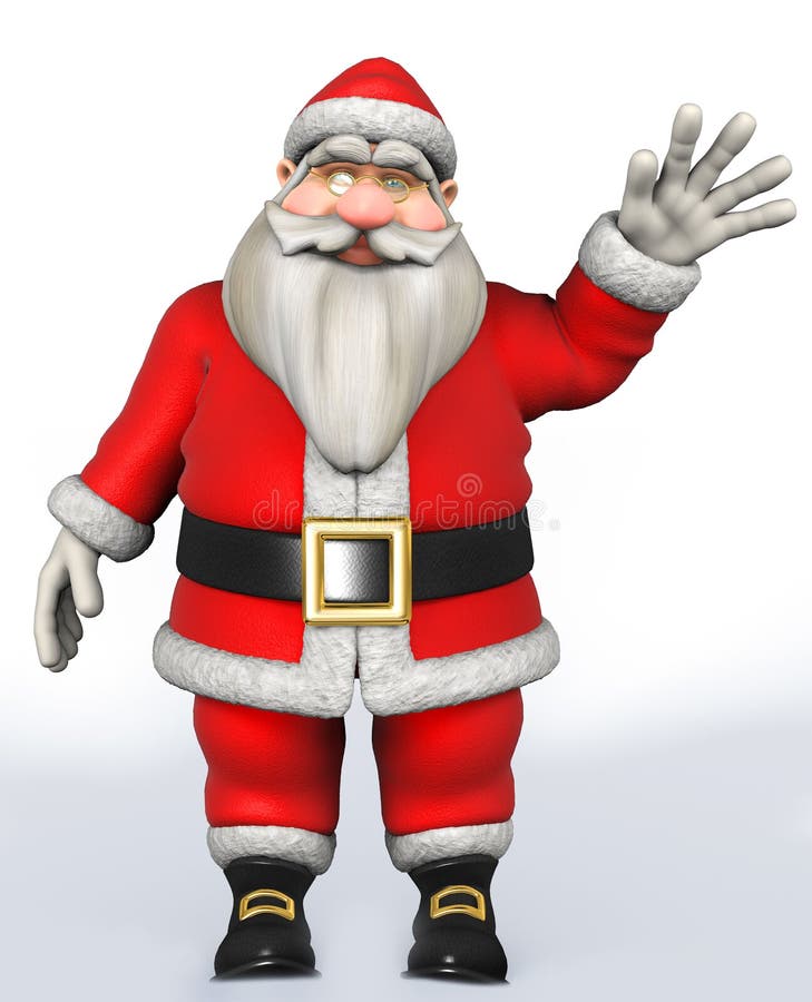 Santa Claus Father Christmas Stock Illustration - Illustration of suite ...