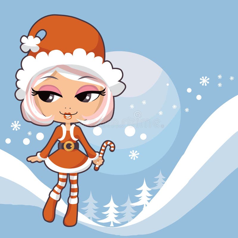 Santa Claus Helpers Dancing Stock Vector - Illustration of claus, funny ...