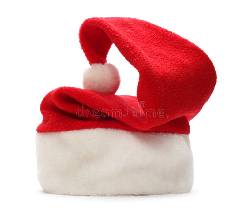 Red santa claus hat stock photo. Image of seasonal, gift - 15748382