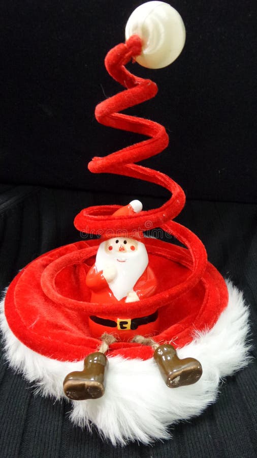 Santa Claus with His Magic Wizard Hat for Christmas Stock Photo - Image ...