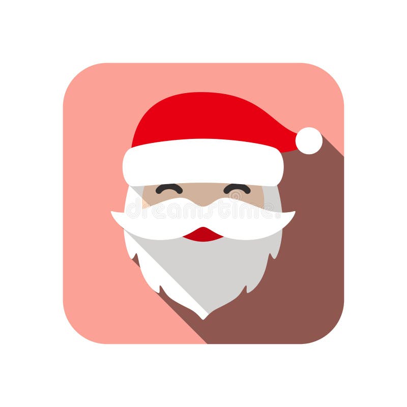 Santa Claus Laughing, Vector Illustration Stock Illustration ...