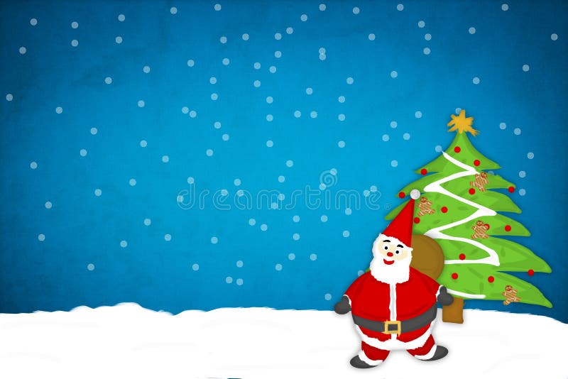 Santa Claus Paper Craft stock illustration. Illustration of painted ...