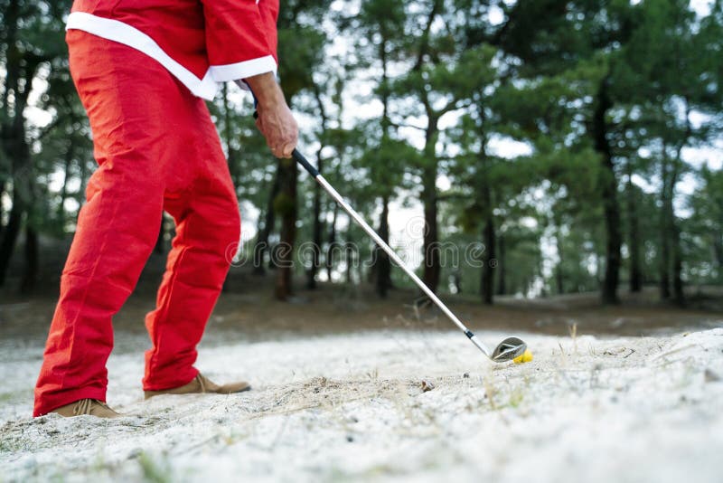 Santa Playing Golf Stock Photos - Free & Royalty-Free Stock Photos from ...