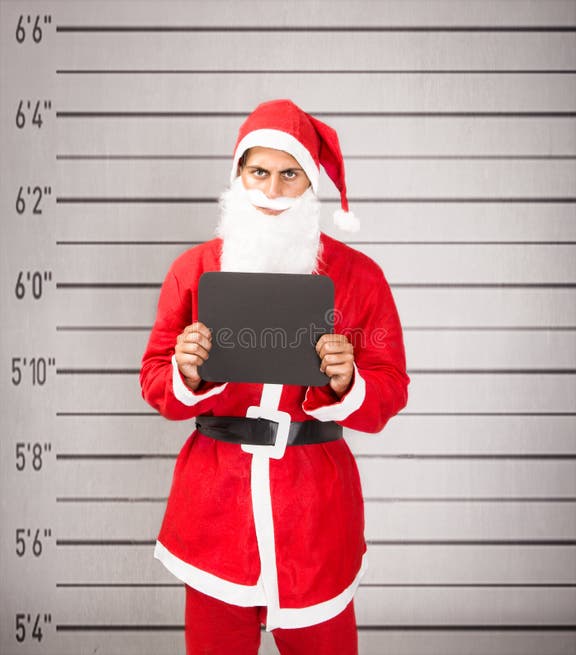 Santa claus prison break stock image. Image of christmas - 44666357