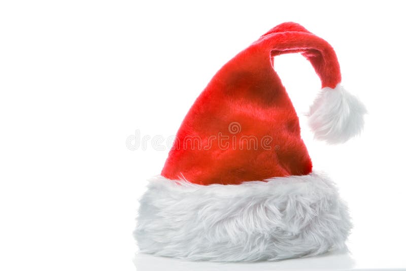 Santa claus red cap stock photo. Image of isolated, copy - 2660488