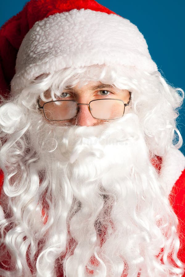 Santa Claus stock image. Image of clause, costume, hold - 37687455