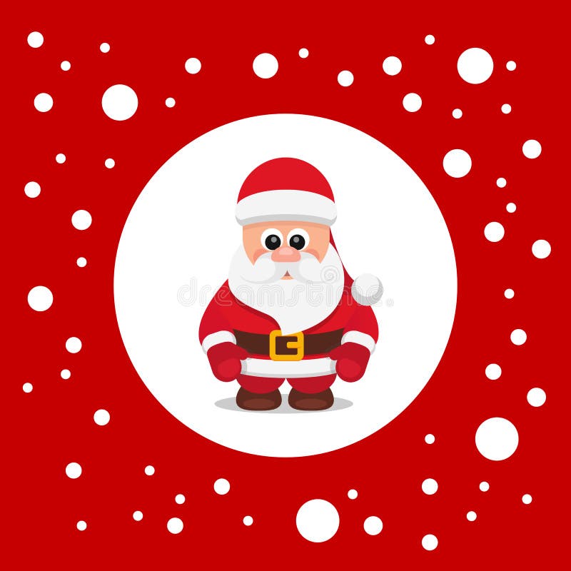 Santa Claus Red stock vector. Illustration of design - 47367102