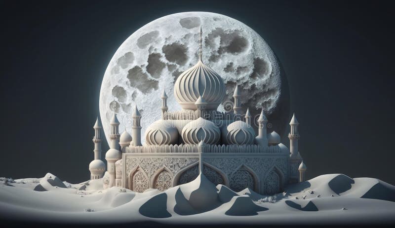 Santa Claus on the Roof the Moon Santa Claus on the Moon Stock ...