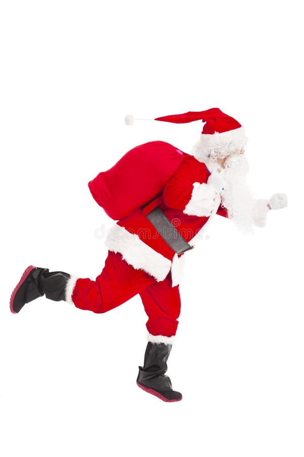 Santa hiding border stock photo. Image of santa, sign - 3297348