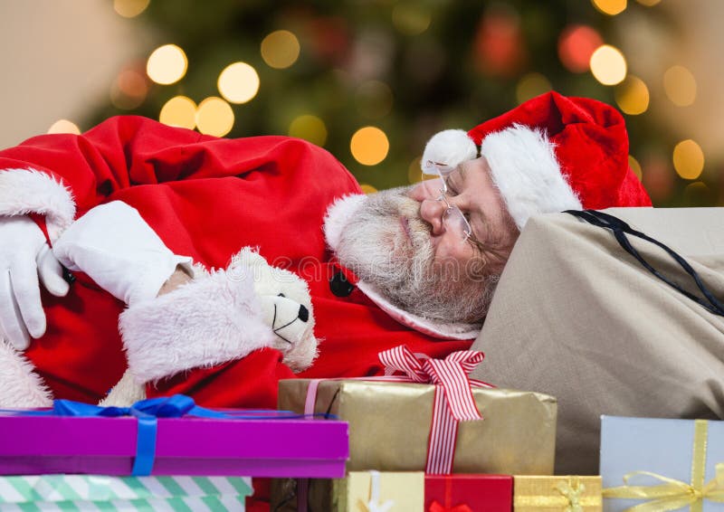 3,836 Santa Claus Sleeping Stock Photos - Free & Royalty-Free Stock ...
