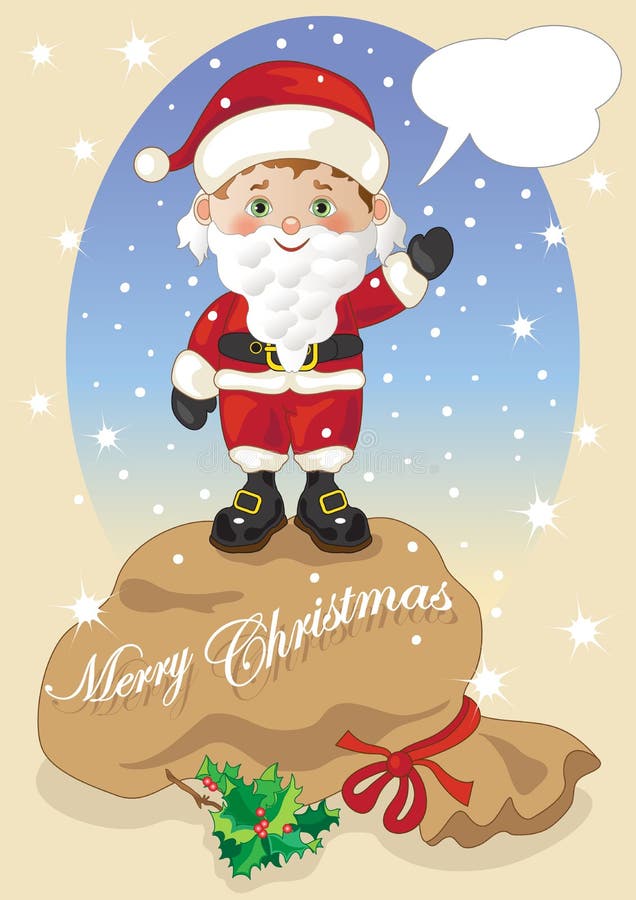 Santa Claus stock vector. Illustration of gifts, santa - 39504406