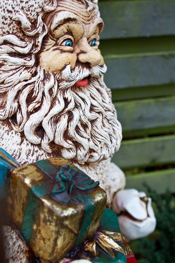Santa Claus statue stock image. Image of claus, seasonal - 63248869