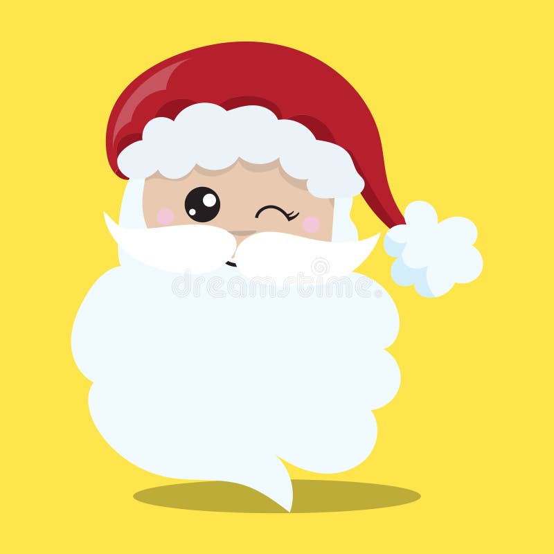 SANTA CLAUS YELLOW 02 stock vector. Illustration of graphic - 197987918