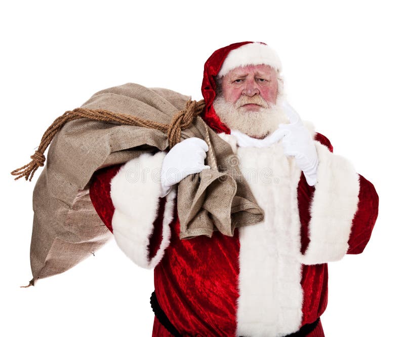 Santa Clause stock image. Image of white, holidays, background - 46722627